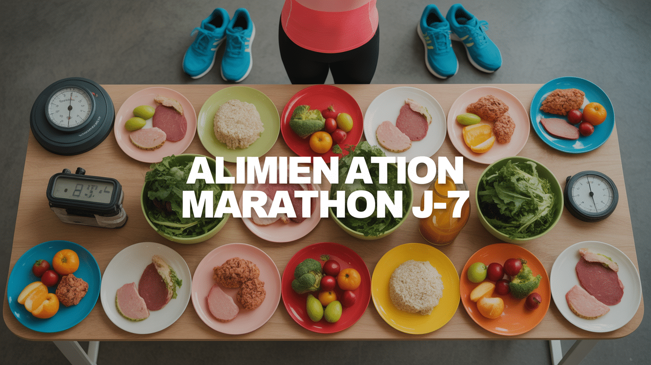 Menu Idéal à J-7 Pour Arriver Prêt Le Jour Du Marathon